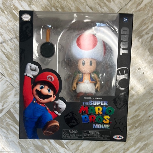 Nintendo | Other | Super Mario Bros Movie Toad Figure | Poshmark
